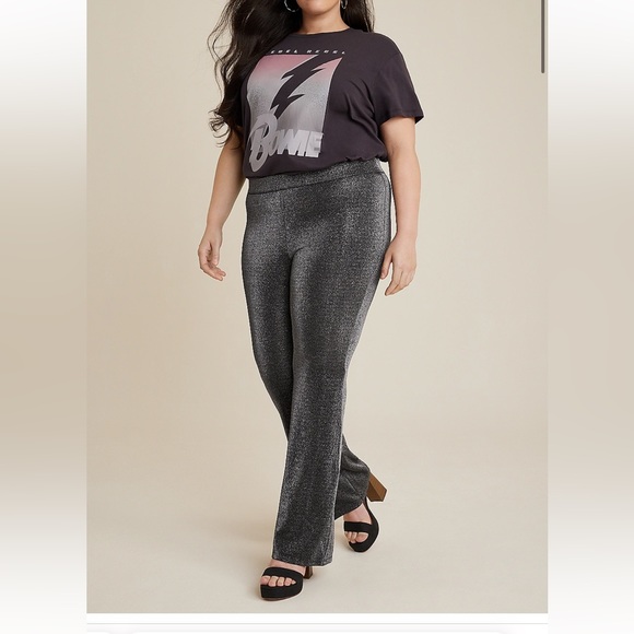 Maurices | Pants & Jumpsuits | Maurices Sparkle Knit Wide Leg Pant | Poshmark